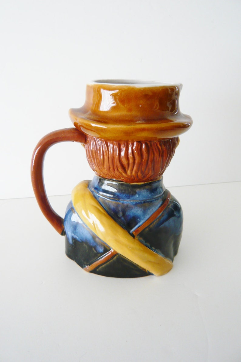 Vintage Pitcher Nippon Yoko Boeki Co. Japan Clover Leaf Large Character ...