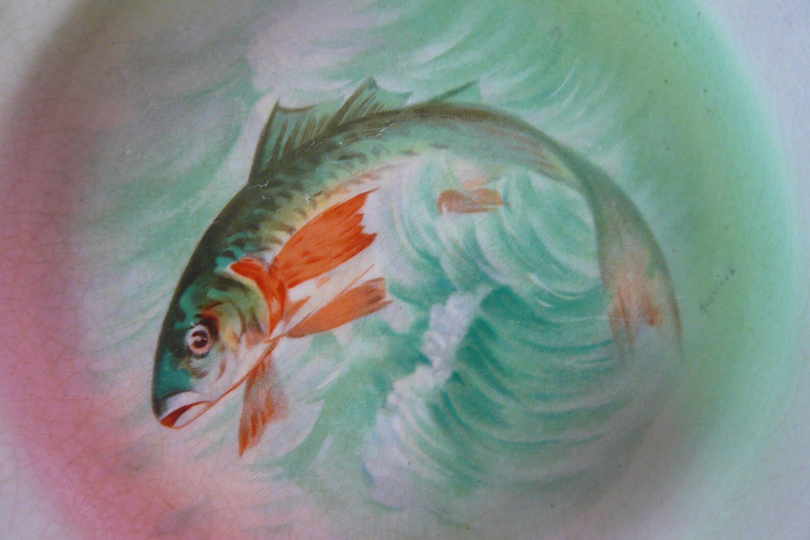 Set of Six Sterling China Fish Plate - Etsy