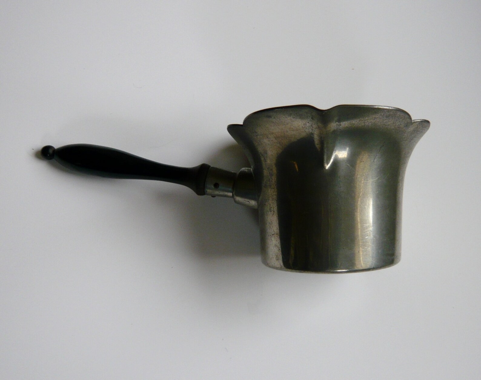 Pewter Serving Ladle by Queens Art Pewter Lotus Flower Shape - Etsy