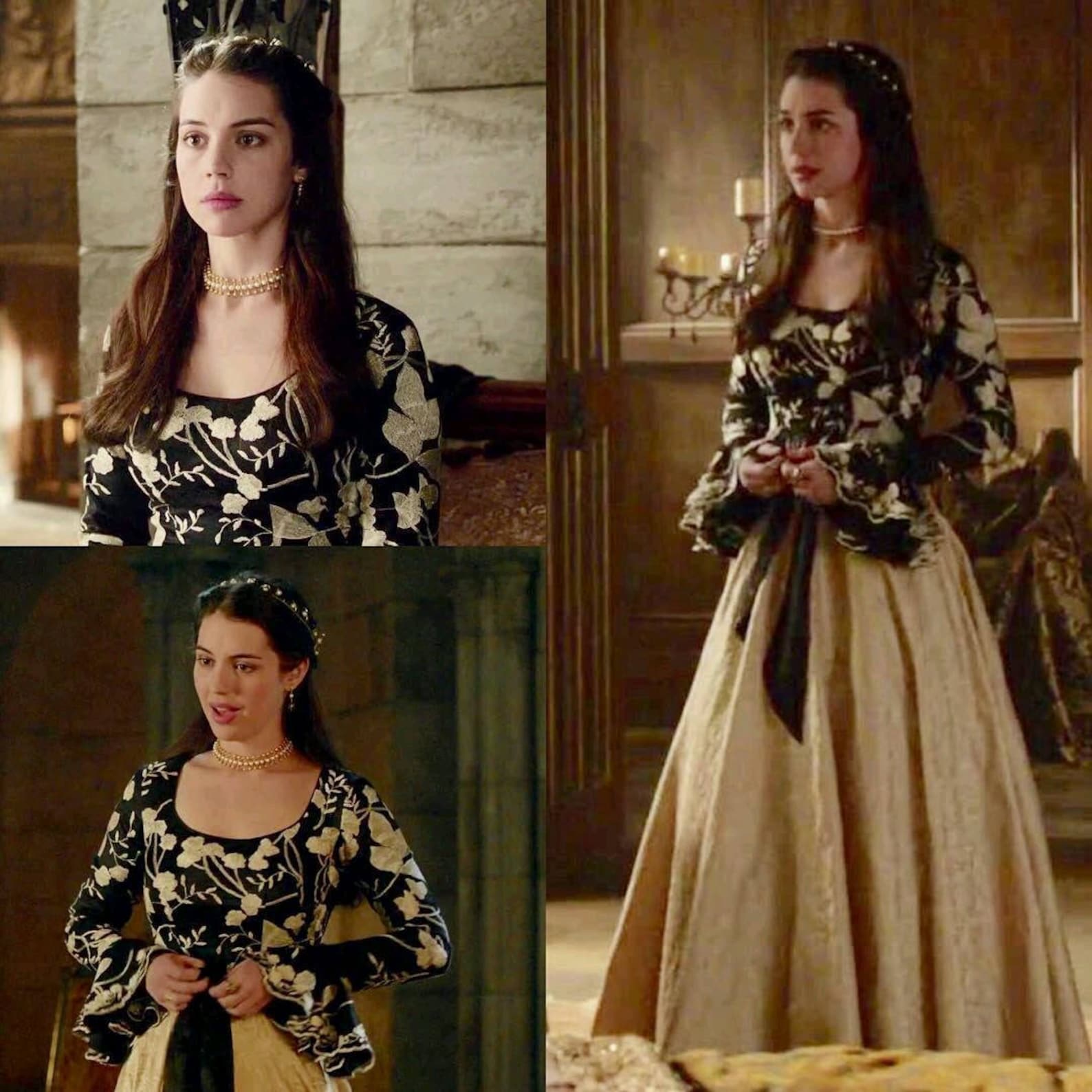 RENAISSANCE REIGN Crown Pearl Bridal Regal Crown Wedding Crown - Etsy