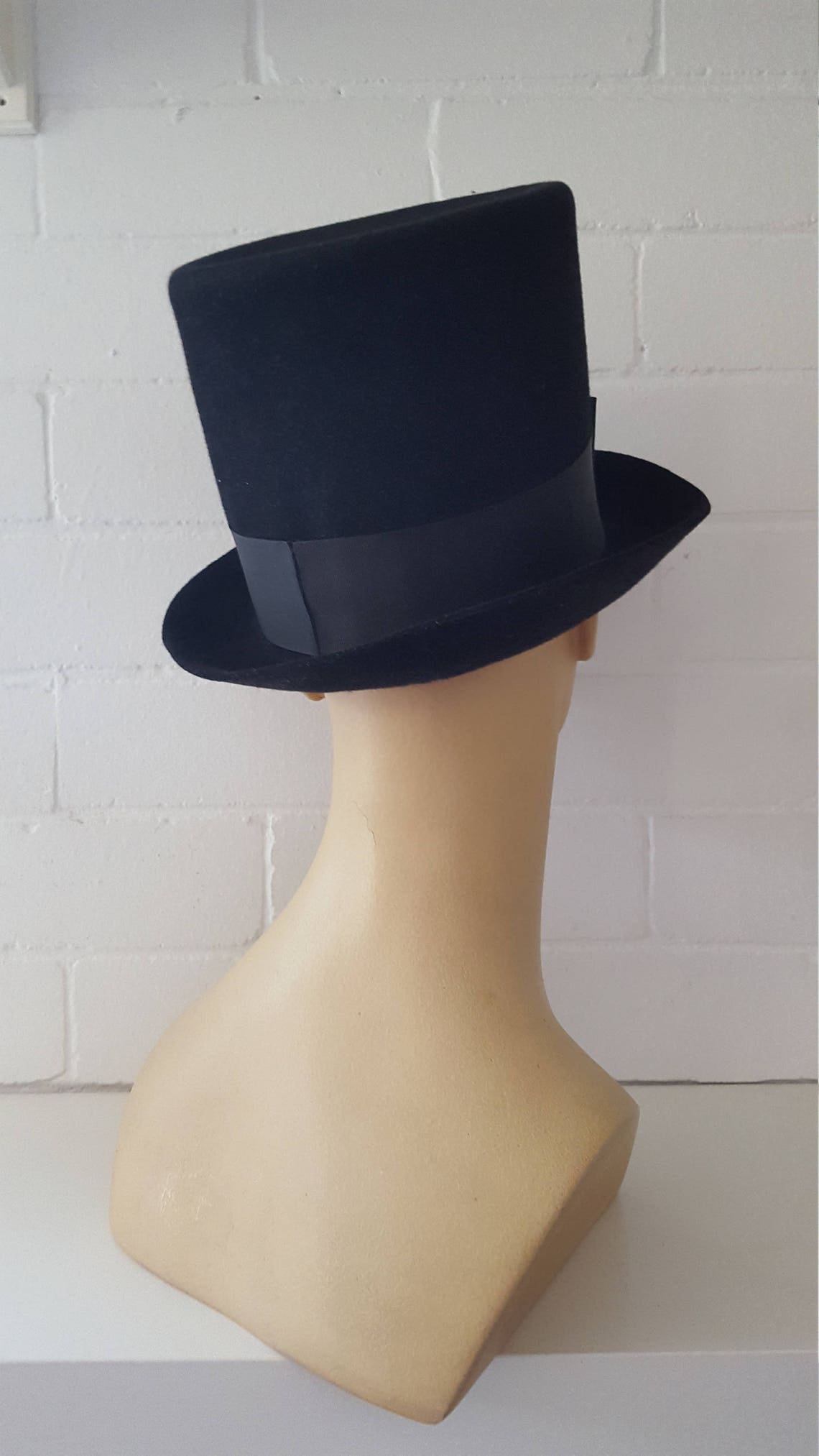 BLACK MAGIC Black Top Magician Hat Victorian Hat Steampunk | Etsy