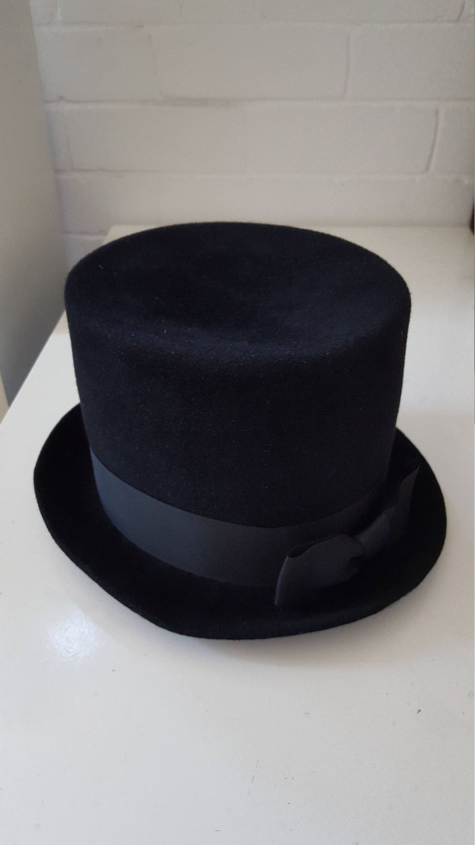 BLACK MAGIC Black Top Magician Hat Victorian Hat Steampunk | Etsy