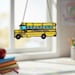 School Bus, Custom Made, Stained Glass, Sun Catcher, Hand Made - Etsy