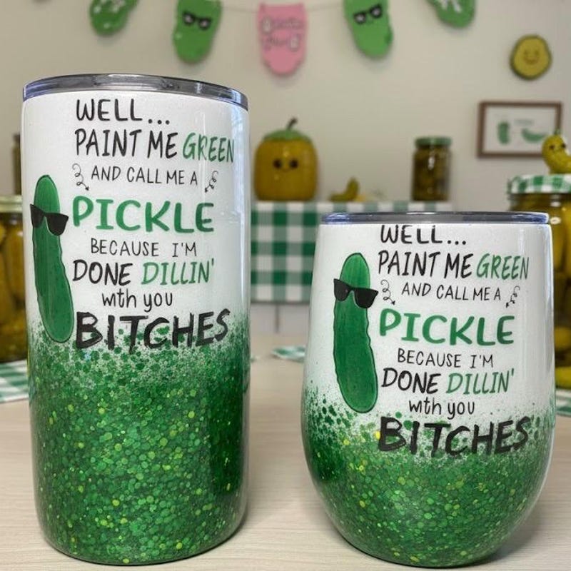 Handmade Mug With Pickle - Etsy