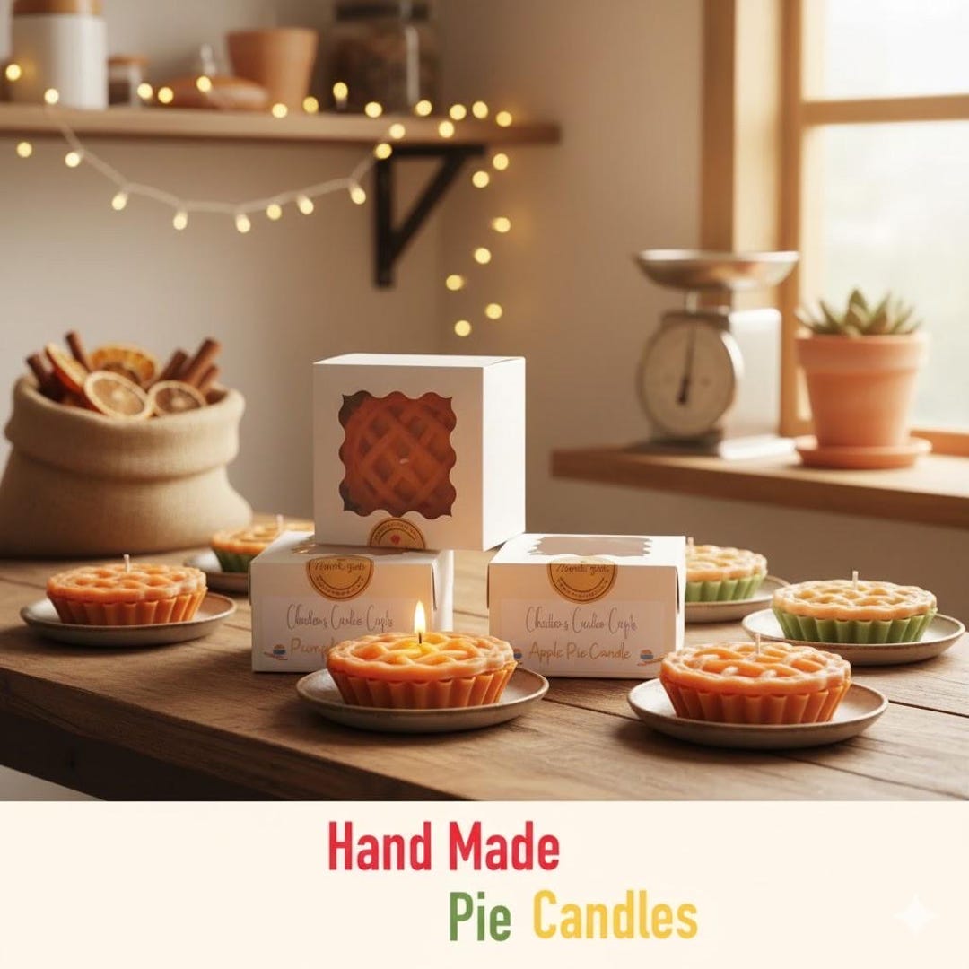 Scented Pie Candle: 3