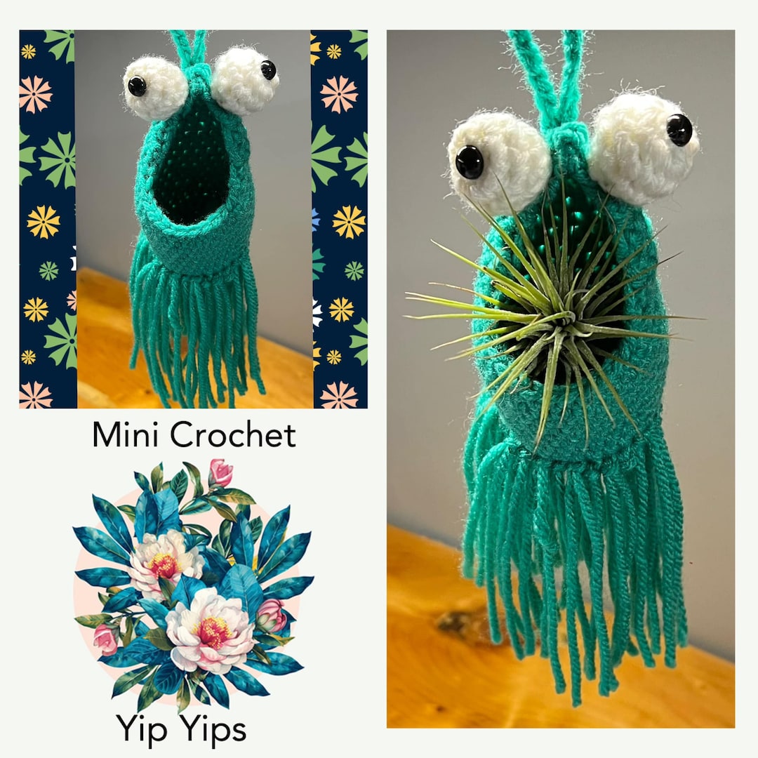 Mini Yip Yips, Crochet Yip Yips, Handmade, Custom Order, Crochet,amigurumi, Hanging Yip Yips ...