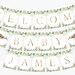 Sloth Baby Shower Gold Welcome Baby Banner Sloth Baby Shower - Etsy
