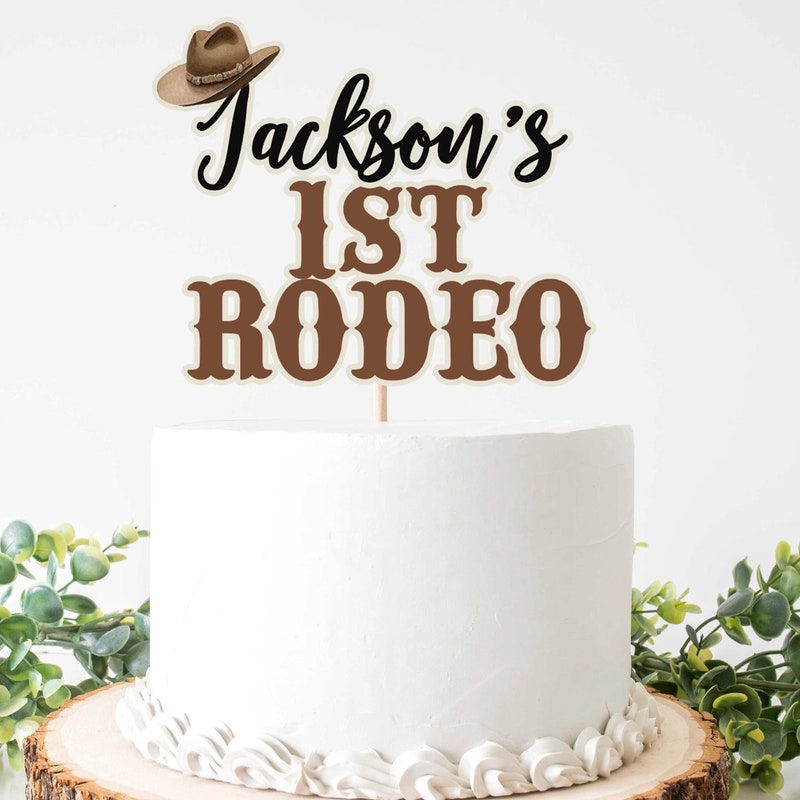 Cowboy Cake Topper - Etsy