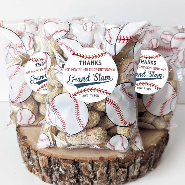 Baseball Favor Bags - Etsy