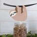 PRINTABLE Sloth Baby Shower Signs, Sloth Table Signs, Sloth Signs ...