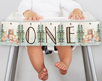 PRINTABLE Woodland Animals Banner Forest Friens Birthday - Etsy