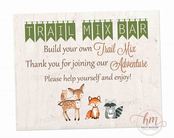Trail mix bar | Etsy