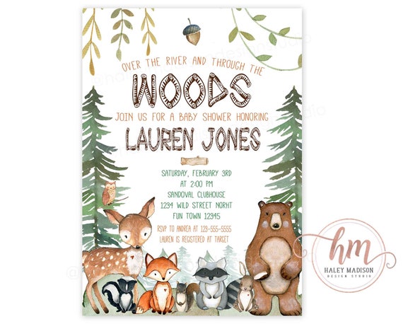 Target Shower Invitations