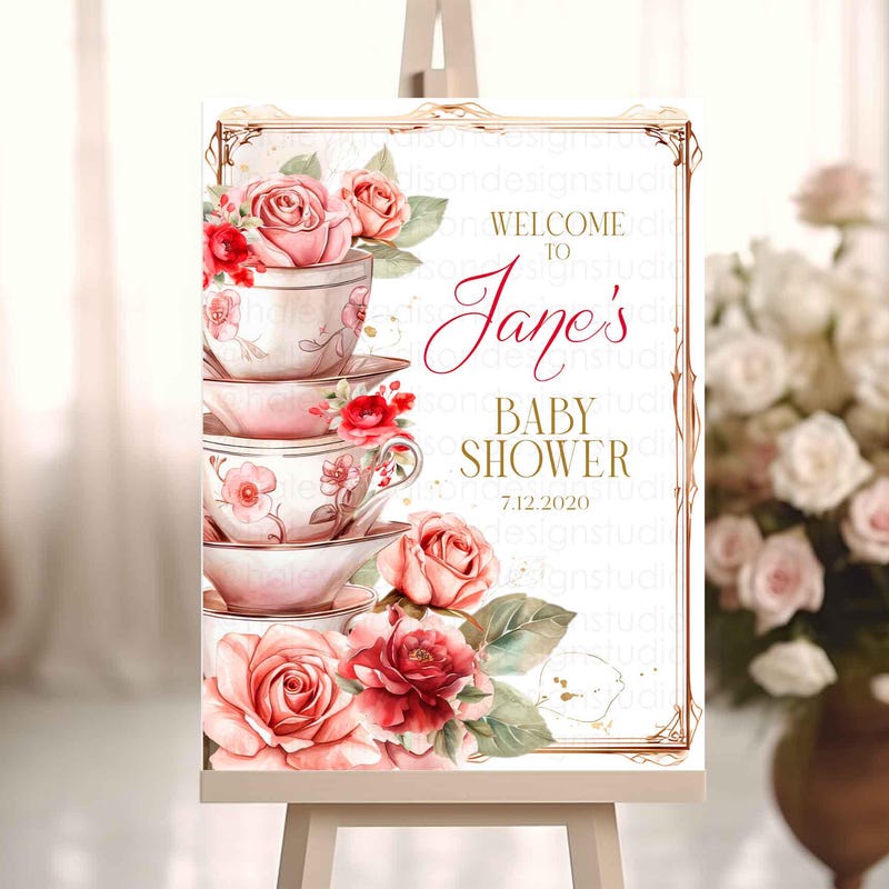 Rose Tea Party - Etsy