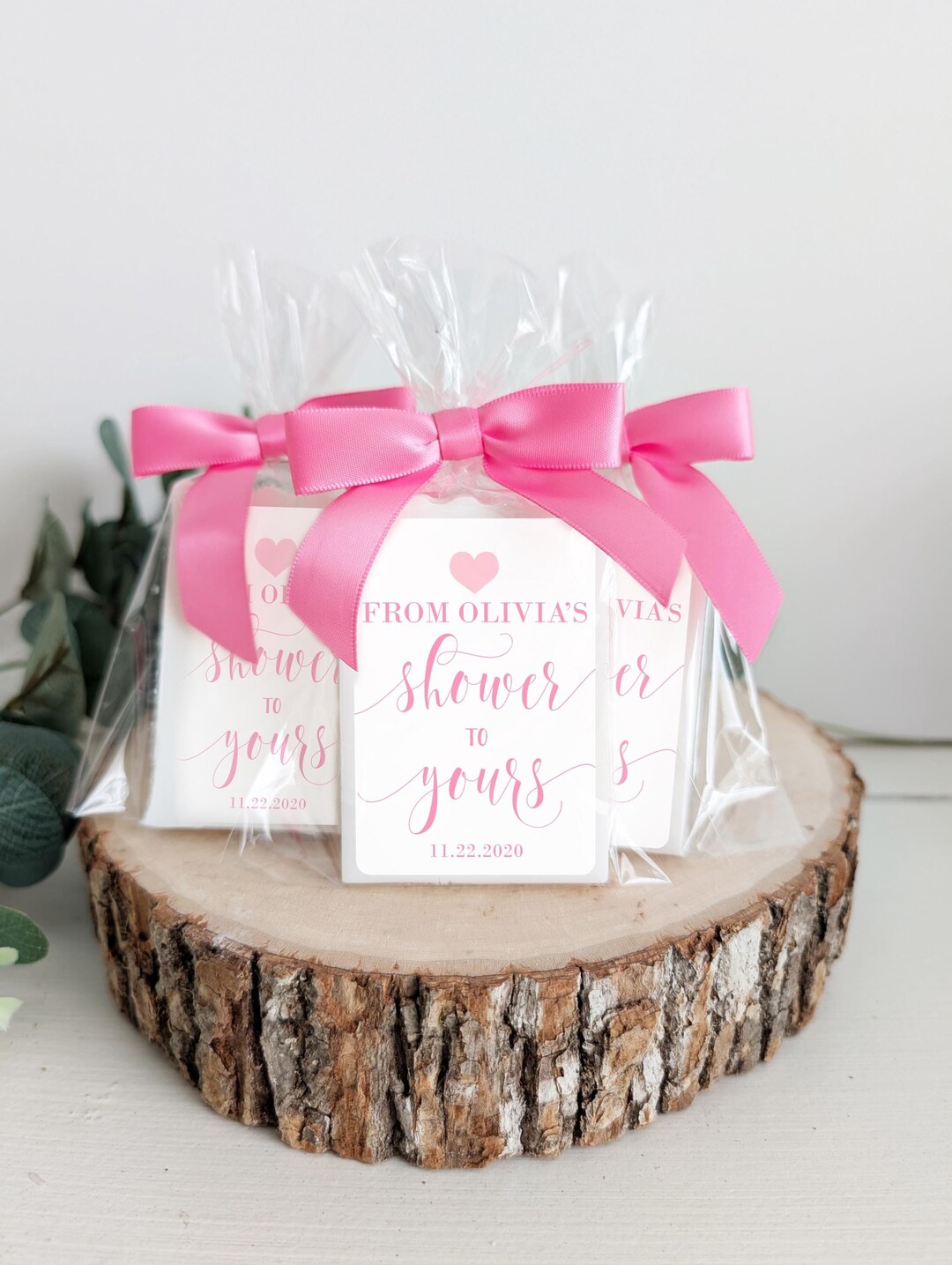 Pink Bow Soap Favors, Bows Baby Shower Favors, Soap Party Favors, Bows ...