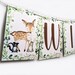 Woodland Animals Wild One Banner, Forest Friends First Birthday Party ...