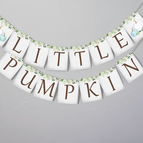 Pumpkin Banner - Etsy