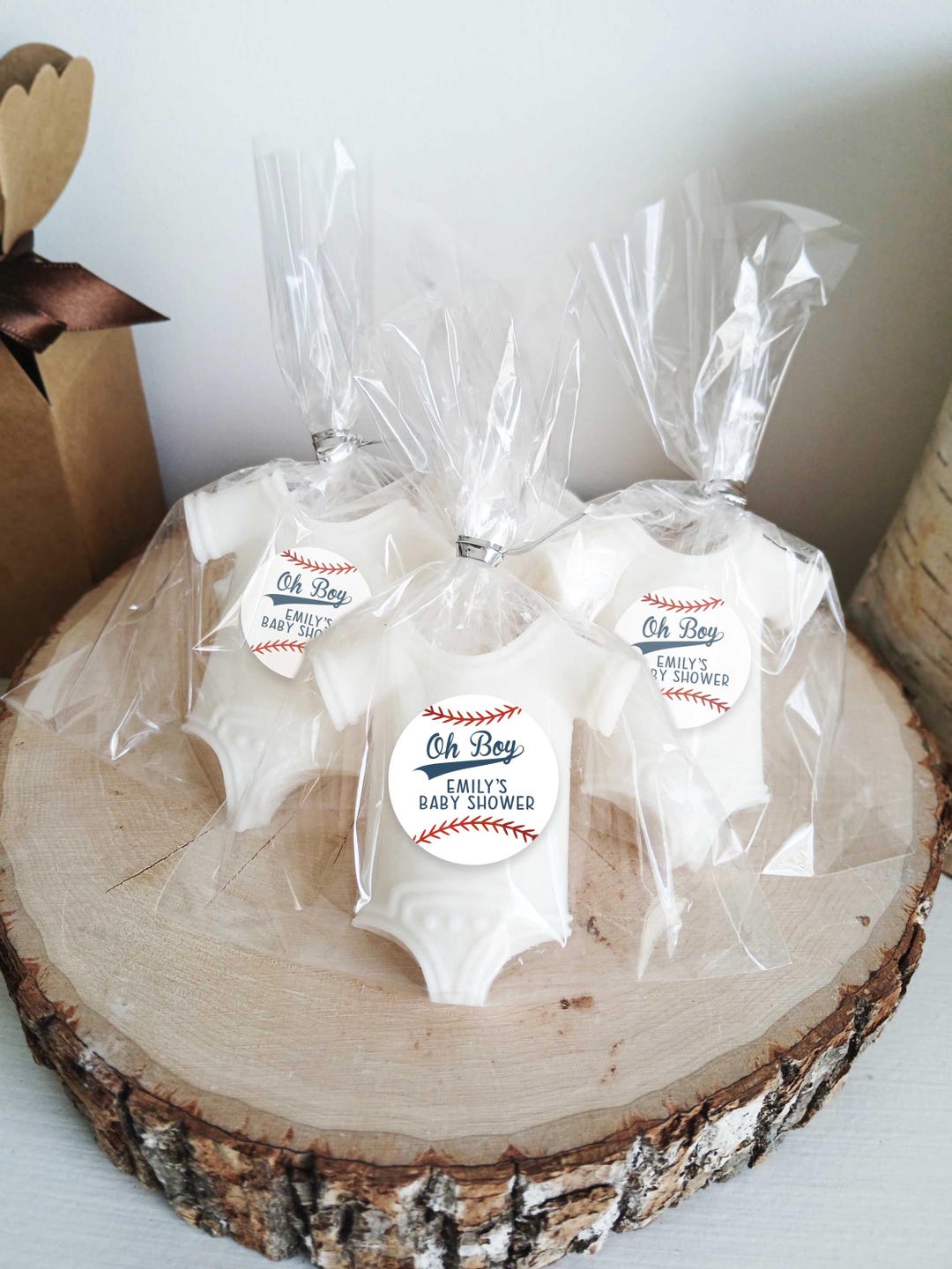 Baseball Baby Shower Soap Favors, Baseball Baby Body Suit, Baseball ...