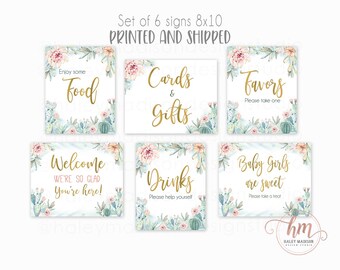 Succulent Printed Sign - Etsy