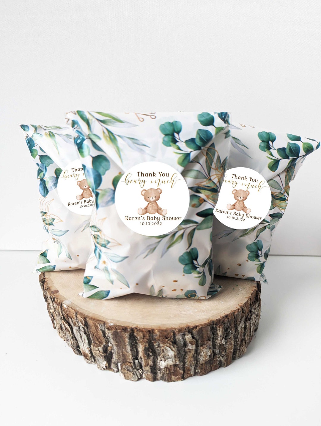 Set of 12 Stickers and Bags, Sloth Party Favors, Sloth Animals Birthday ...