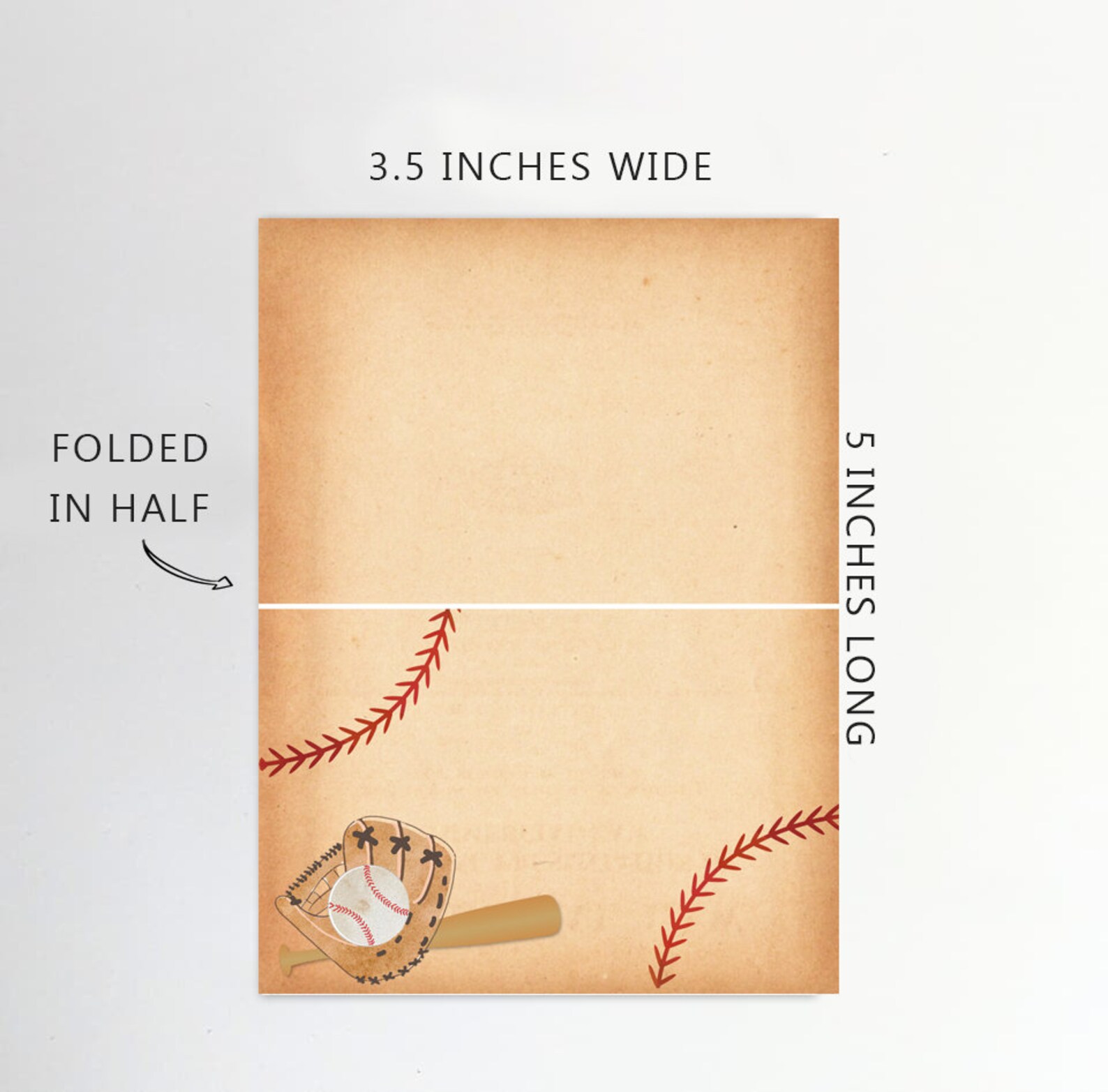 12 Baseball Place Cards Baseball Food Tents Baseball Baby - Etsy