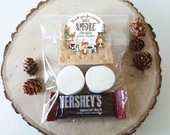 Smores Camping Party Favor Bag Toppers Backyard Theme Party Smores ...