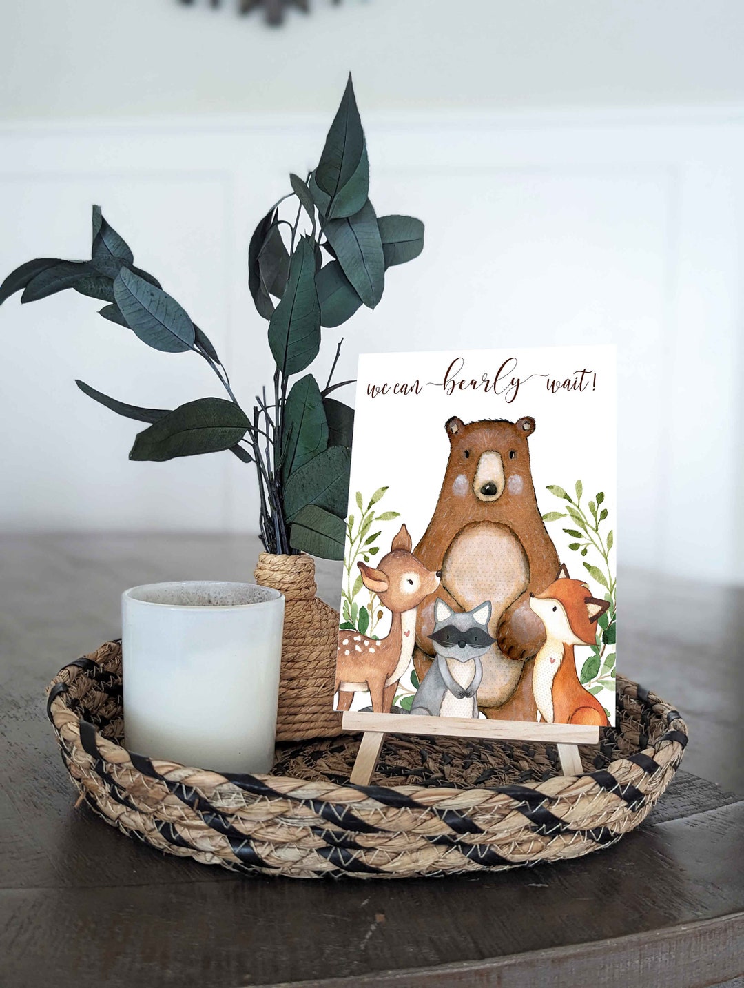 Woodland Centerpiece, Woodland Baby Shower Centerpiece Decor, Woodland ...