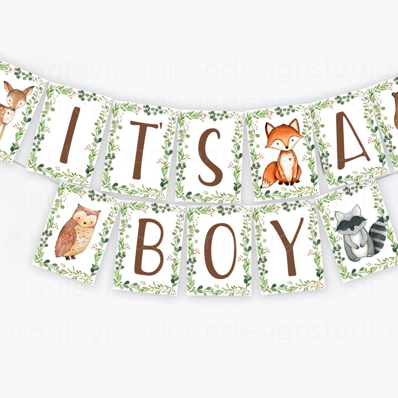 Its a Girl Banner - Etsy