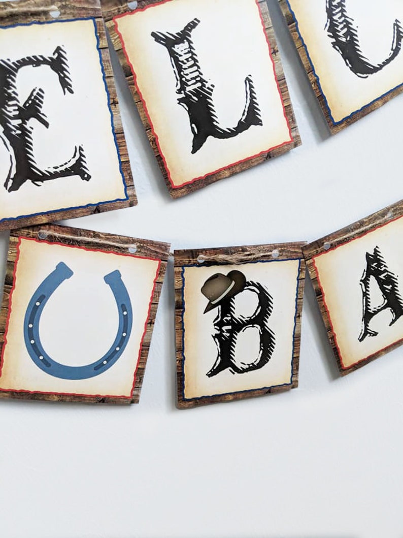 Cowboy Baby Shower Sign Welcome Baby Sign Little Cowboy Baby | Etsy