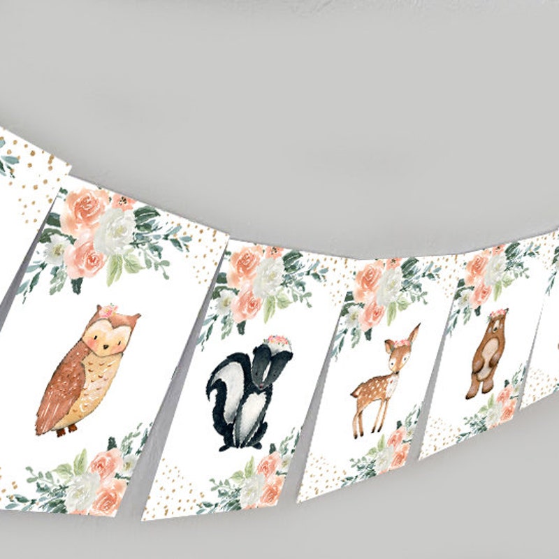 Girl Woodland Party - Etsy