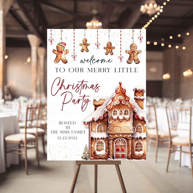 Gingerbread Sign - Etsy