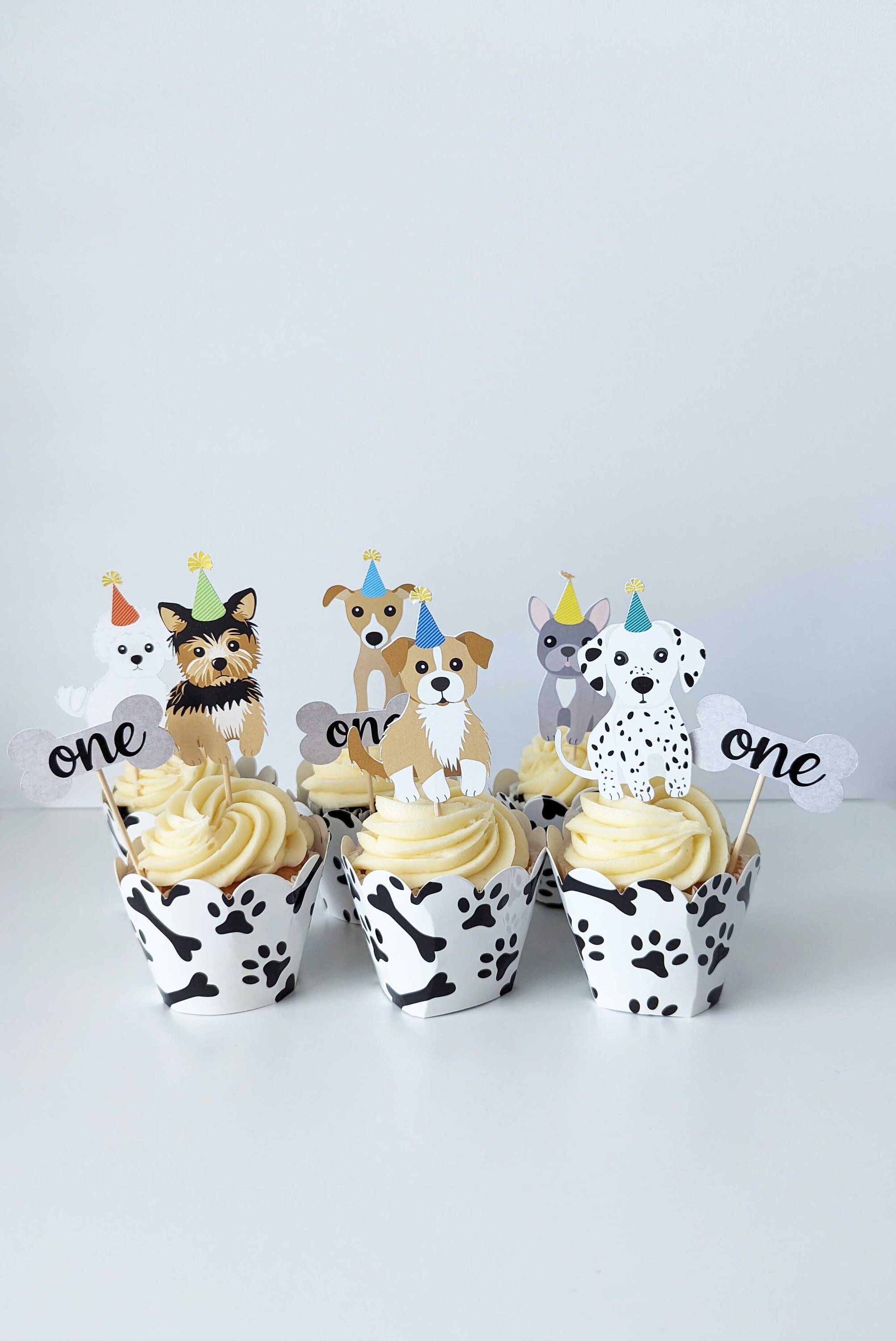 Dog Themed Cupcakes