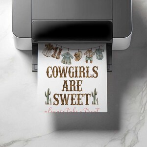 PRINTABLE Cowgirl Treats Sign 8x10, Western Party Gifts Sign, Pink ...