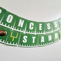 Football Party Food Printable Sign First Year Down Birthday Decor ...
