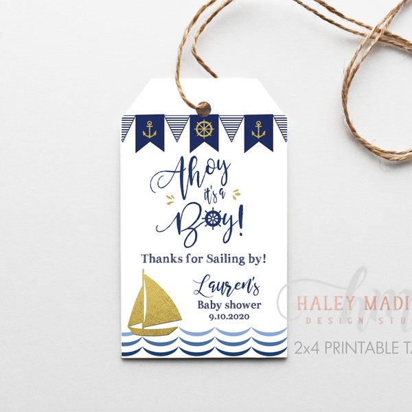 Nautical Gift Tags - Etsy