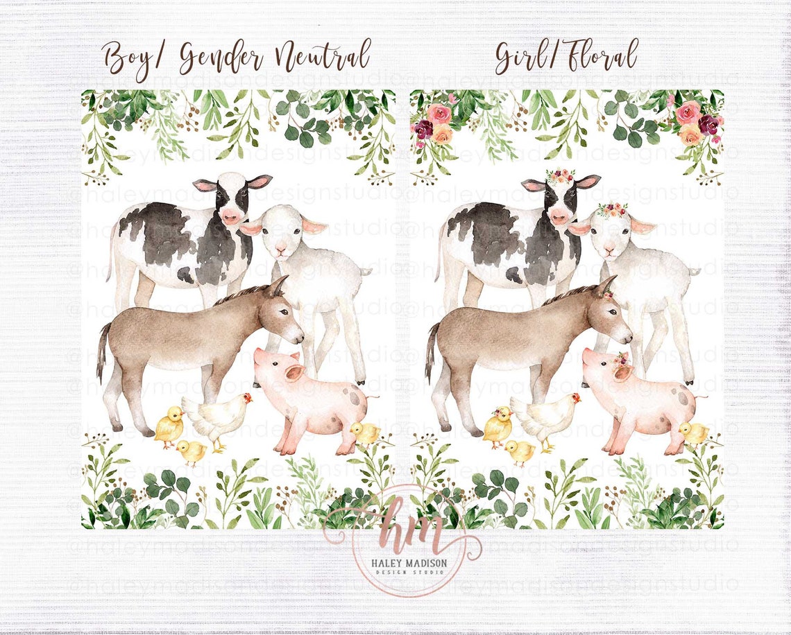 Farm Welcome Baby Banner Farm Animals Baby Shower Welcome - Etsy