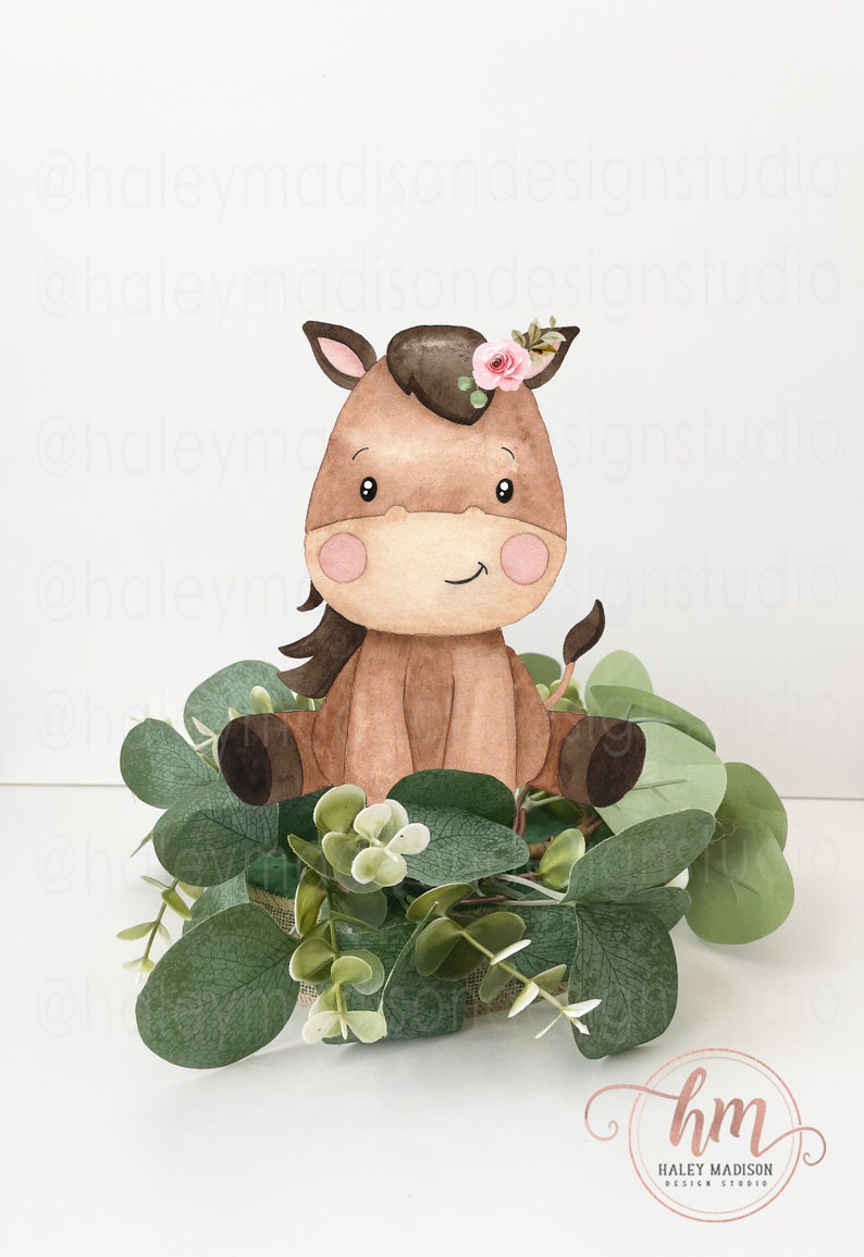 Farm Animal Baby Shower Centerpieces - Etsy