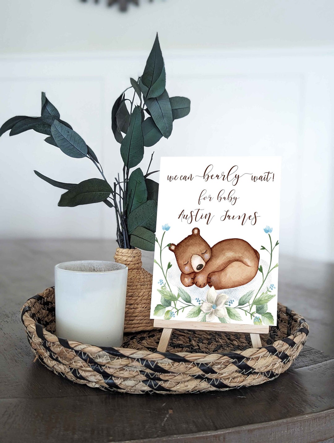 We Can Bearly Wait Centerpieces