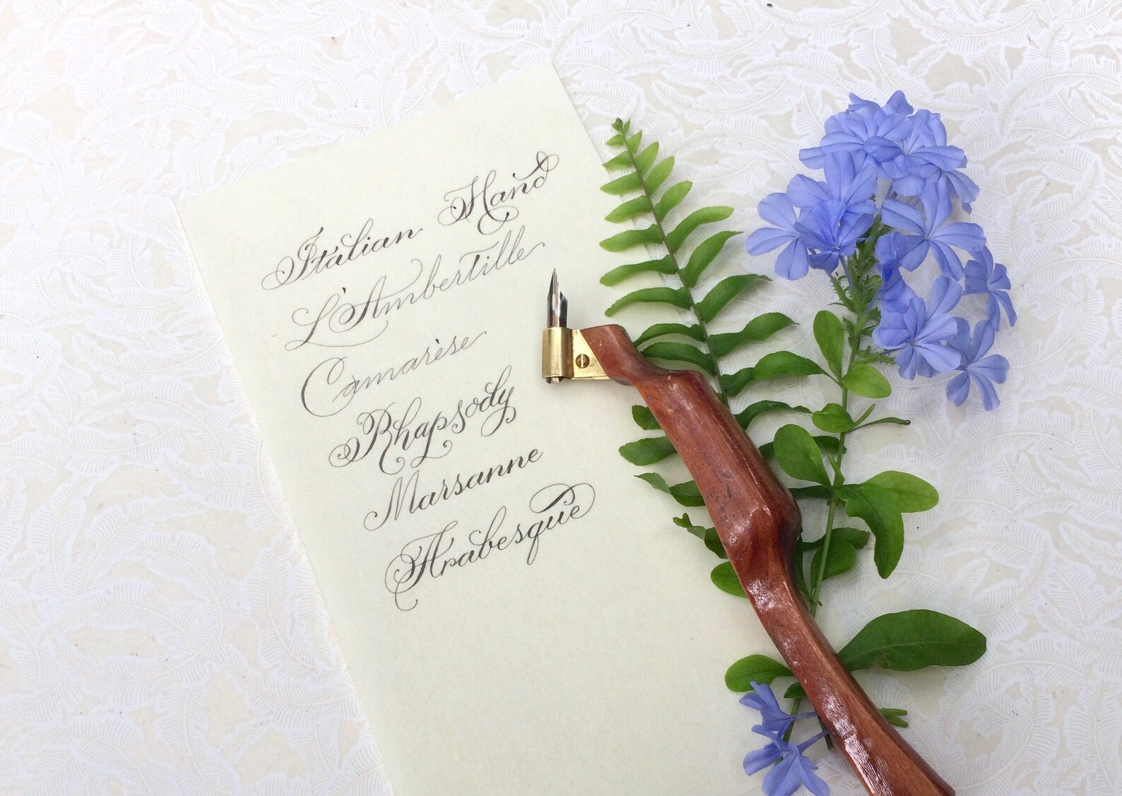 Watercolor Place Cards Calligraphy Place Cards Hand - Etsy