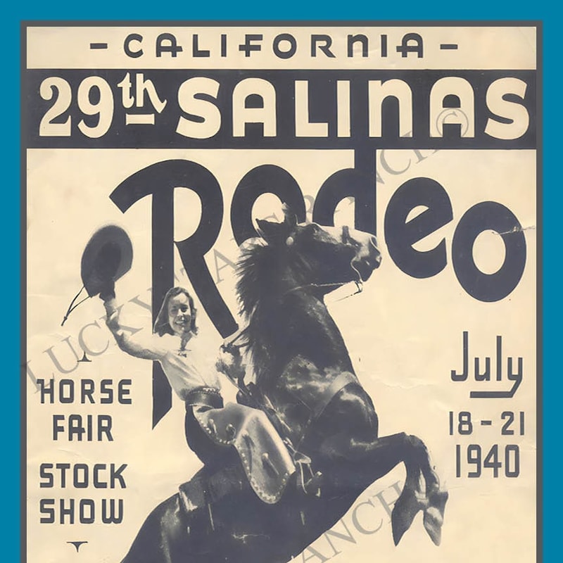 Salinas Rodeo Poster - Etsy