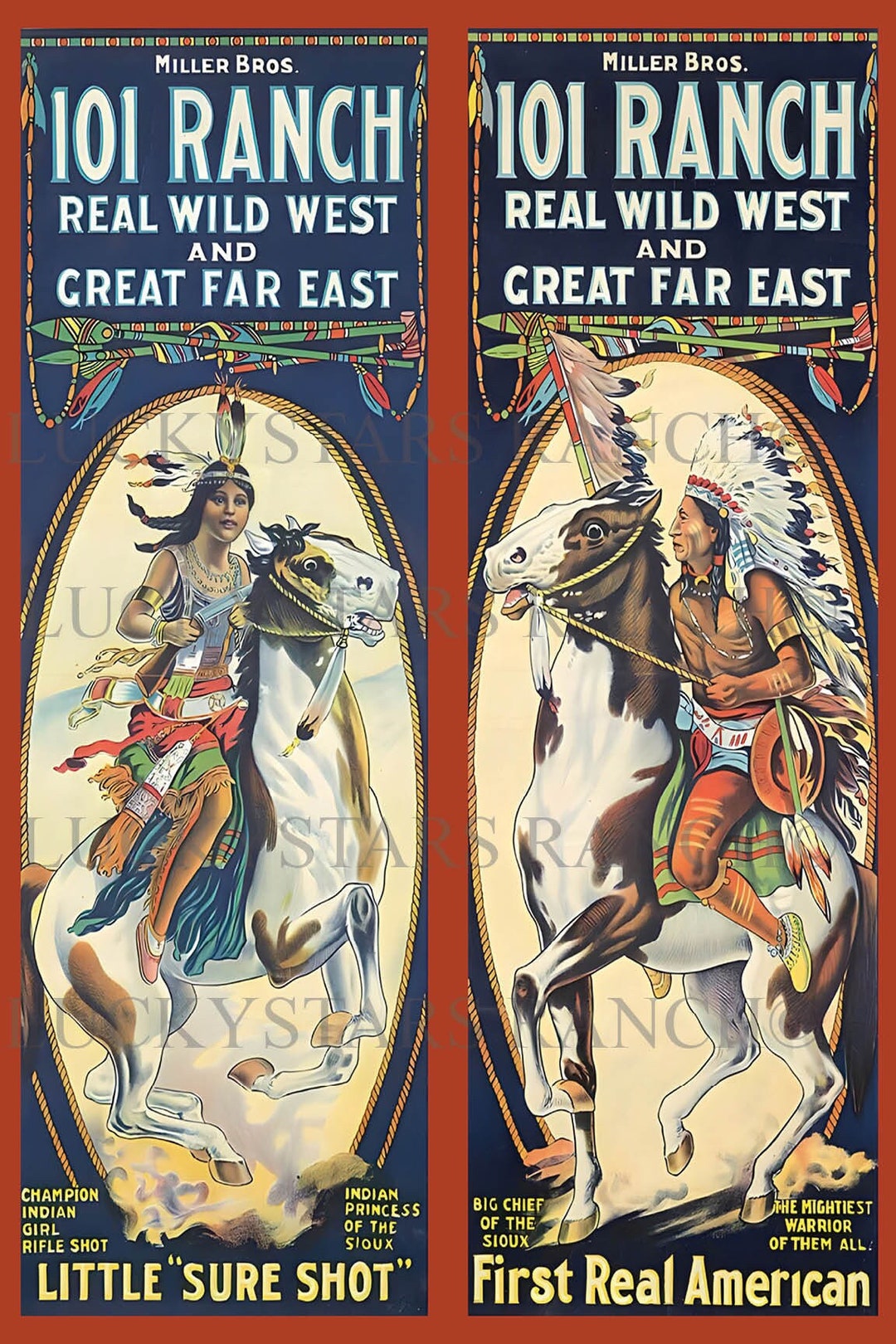 12x18 101 Ranch Poster Vintage Print Rodeo Cowboy - Etsy