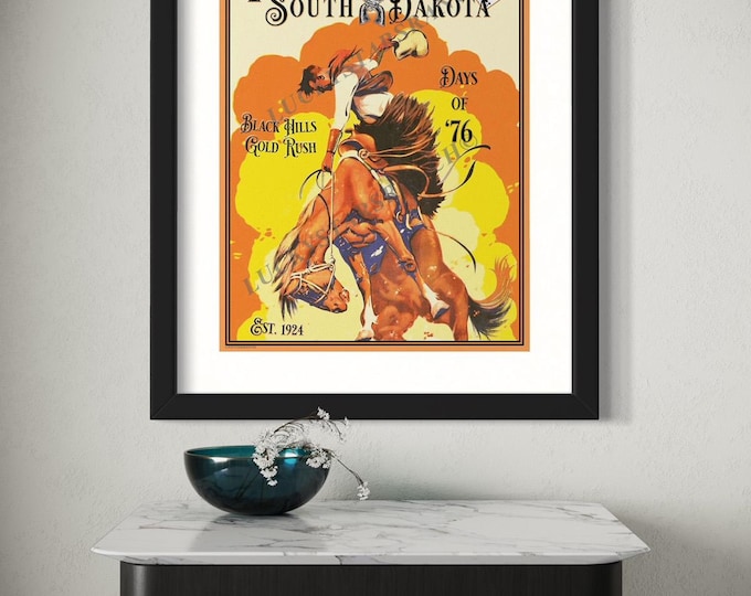 1937 Cheyenne Frontier Days Poster Vintage Print 12x18 - Etsy Canada