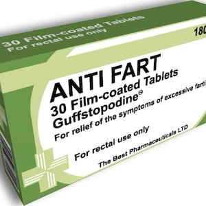 Novelty Joke Pill Tablet Box - Fun Rude Xmas/birthday Gift - Funny ...