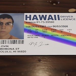 Mclovin ID Card PDF + Jpeg + SVG - Fun License Film Prop - Superbad ...