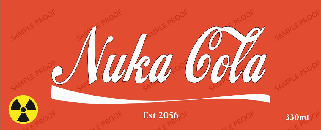 Nuka Cola High Quality PDF & SVG Files - Instant Download - Etsy