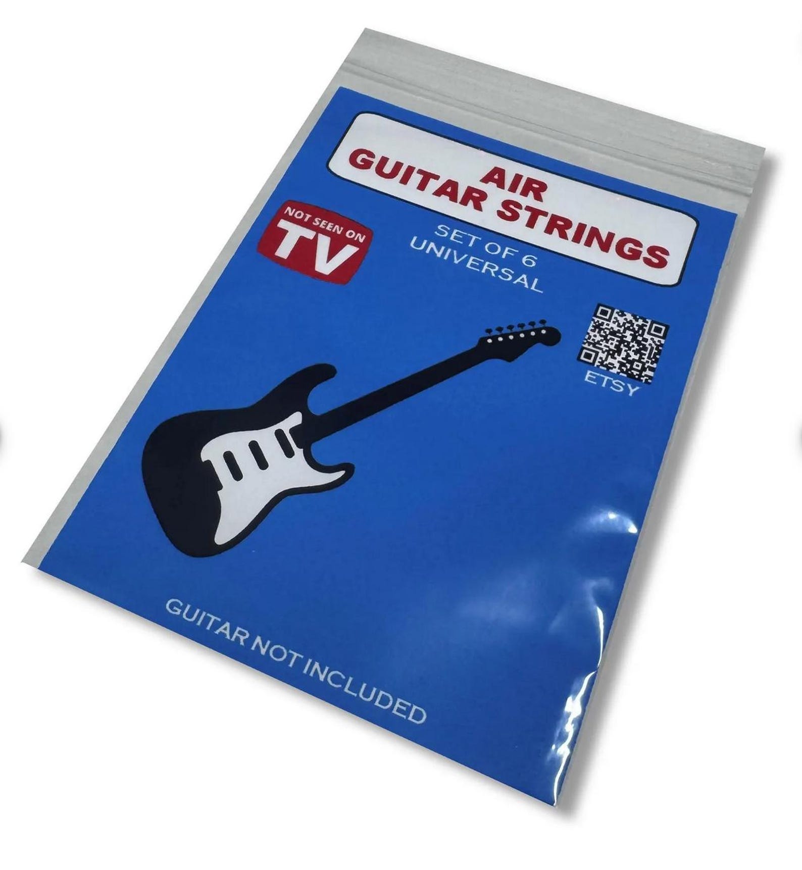 Air Guitar Strings - Joke Novelty Gift - Ideal for Xmas, Birthdays ...