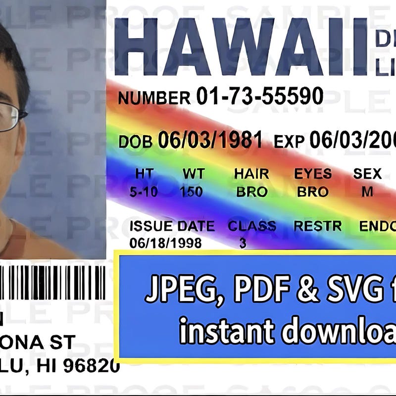 Funny Id Card Svg - Etsy