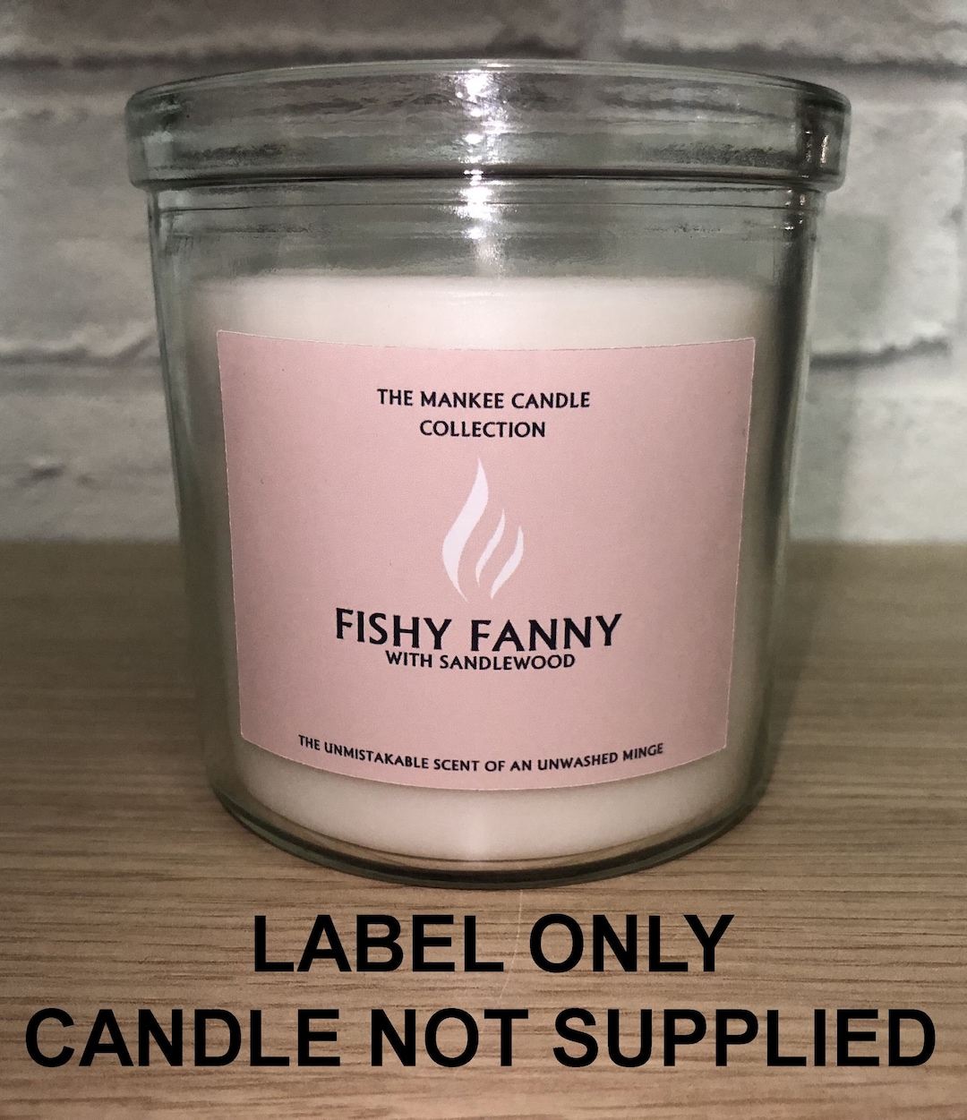 Funny Rude Mankee Candle Label - Birthday, Christmas Gift - Yankee ...