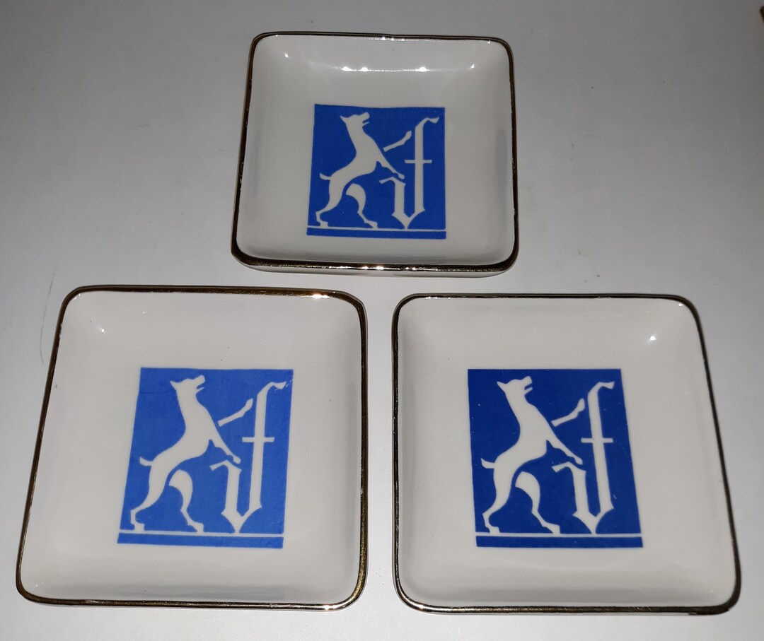 Vintage Griffith Pottery - Oreland, PA Logo Plates Mini Trays Holders ...