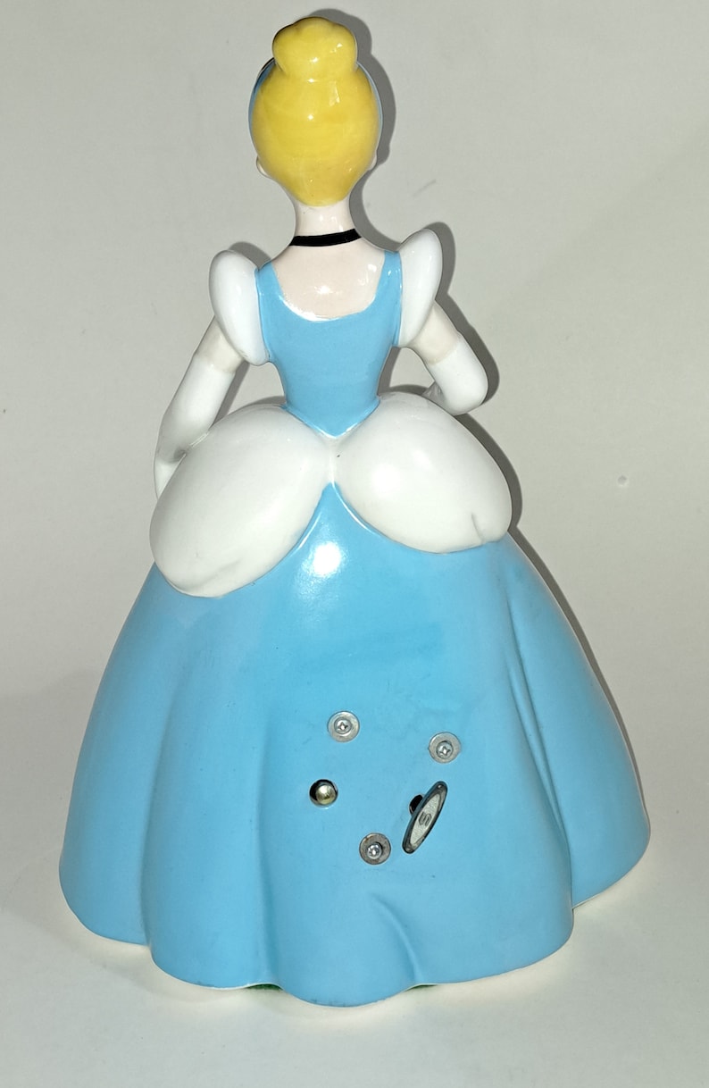 Disney Cinderella Music Box Vintage Cinderella in Blue Gown Vintage ...